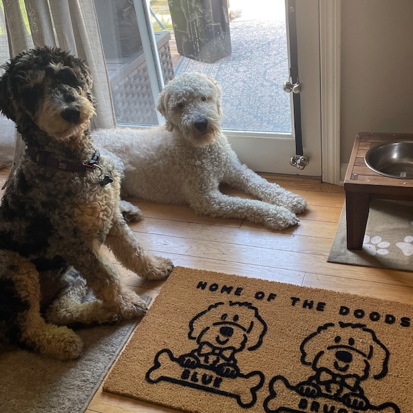 Custom Doodle Mat, Doodle Doormat, Goldendoodle Doormat, Labradoodle ...
