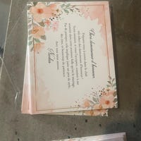 Luxury Acrylic Wedding Invitation.pearlescent Pink Half Envelope.rose ...