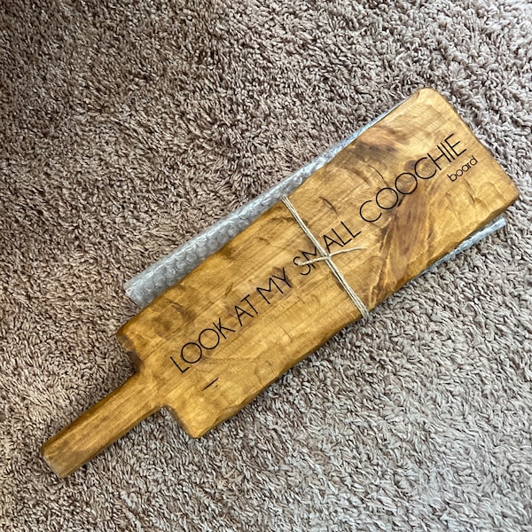 Look at My Small Coochie Board Funny Gag Gift Hoochie Coochie Board ...