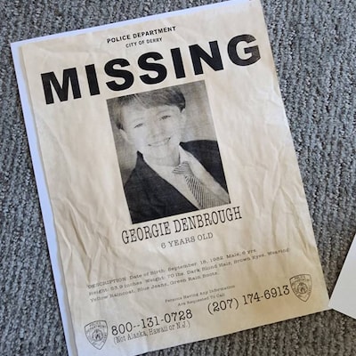 The Black Phone Missing Flyers Individual or Set of 6 Finney Blake ...