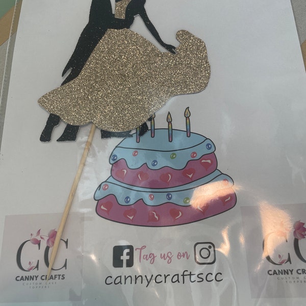 Jive Dancing Cake Topper, Couple Dancing Cake Topper, Ballroom Cake ...