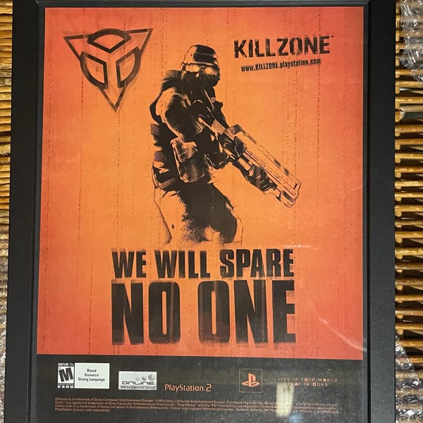 Wario World Framed Print Ad/poster Official Original Nintendo Gamecube ...