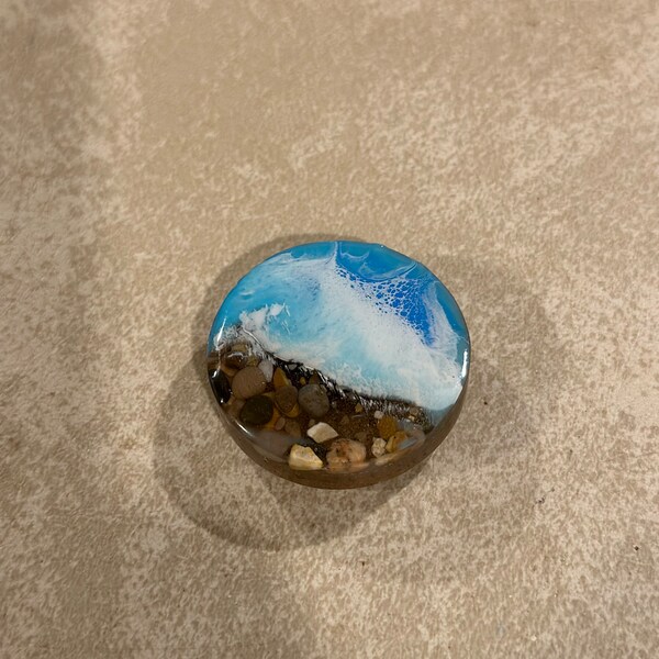 Michigan Stone Magnets| Lake MI Shoreline Petoskey Stone Magnet | Lake ...