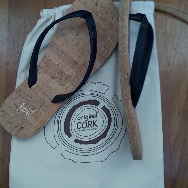 Cork Flip Flops & Sandals - Etsy