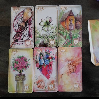 Lenormand Deck, Oracle Deck, Lenormand, Tarot Deck, Lenormand Cards, 36 ...