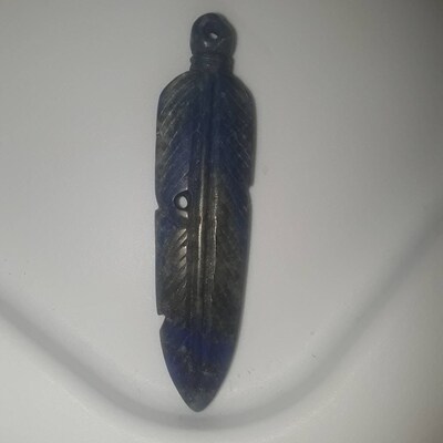 Carve Crystal Feather Pendant. Labradorite Carved Feather. - Etsy