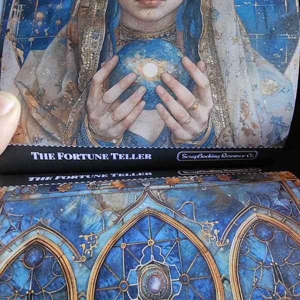 The Elven Princess : Fantasy Prints Pad, Emerald Green & Gold ...