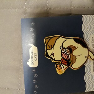 Sushi Cat Hard Enamel Pin, Lapel Pin Jewelry, Gifts for Catlovers ...