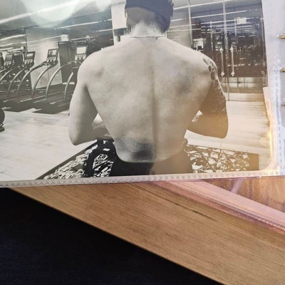 BTS Jungkook JK Back Muscles Shirtless SEVEN 3D 4x6 Laminated Print - Etsy