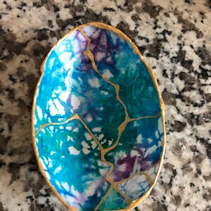 Kintsugi Egg Custom-created Gift of Encouragement Love - Etsy