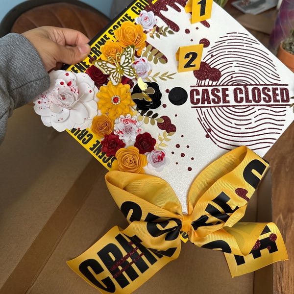 Glitter Cardstock Graduation Topper for Music Major With Paper ...