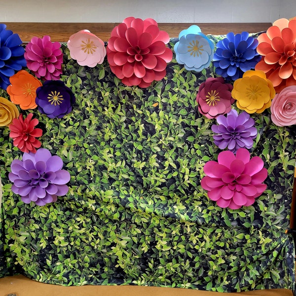 Custom Grass Wall Backdrop Fabric Grass Banner Green Grass Decor ...