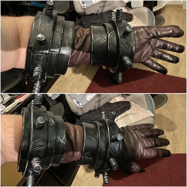 Cloud Strife Cosplay Gauntlet Pattern // FF7R // Cosplay Template ...