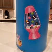 Lava Lamp Series 2 Stickers Transparent Stickers Fire Demon Candy ...