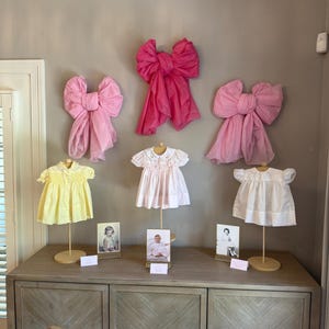 Kids Clothing Display, Baby Shower Centerpiece, Boho-chic, Dress Stand ...
