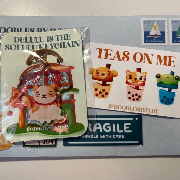 Boba Keychain Bear, Bubble Tea Drink Keychain, Bag Charm - Etsy