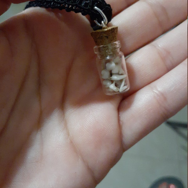 Mini Vial Bottle Bottle With Cork Accessories - Chokers, Earrings, Cell ...