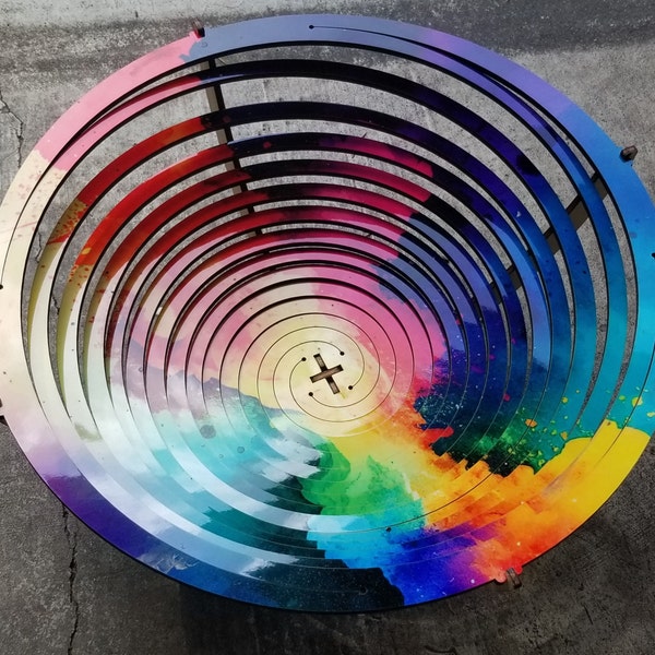 Small (6 Inch) Round Spiral Basket - Design File, Laser Ready! Perfect ...