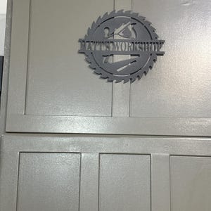 Custom Split Scroll Monogram-housewarming Gift Personalized Metal Sign ...