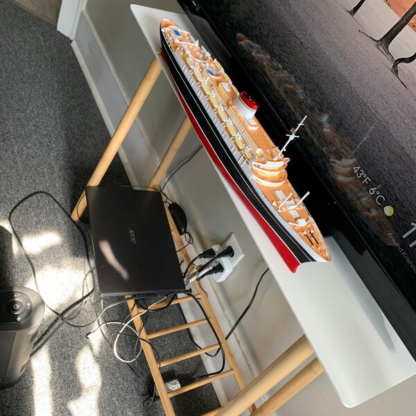SS Andrea Doria Model 1 Foot in Length, Deluxe Display Model by ...