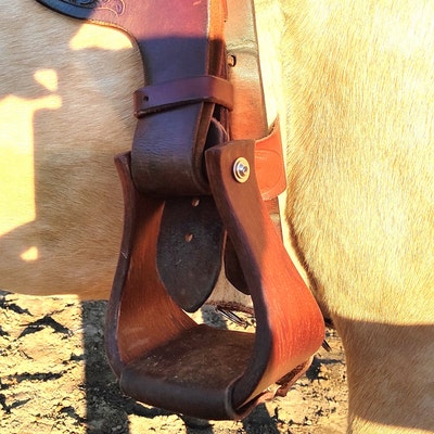 Single Pommel Saddle Bag for a Western Saddle Horn Bag - Etsy