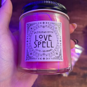 Pink Spell Candles Pink Ritual Candles 4 Candles - Etsy