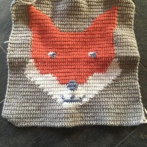 Welsh Blanket Crochet Pattern Retro Crochet Pillow Mustard | Etsy