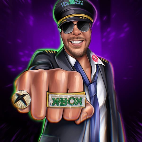 Twitch Streamer Logo Design, Custom Cartoon Logo Portrait From Photo ...