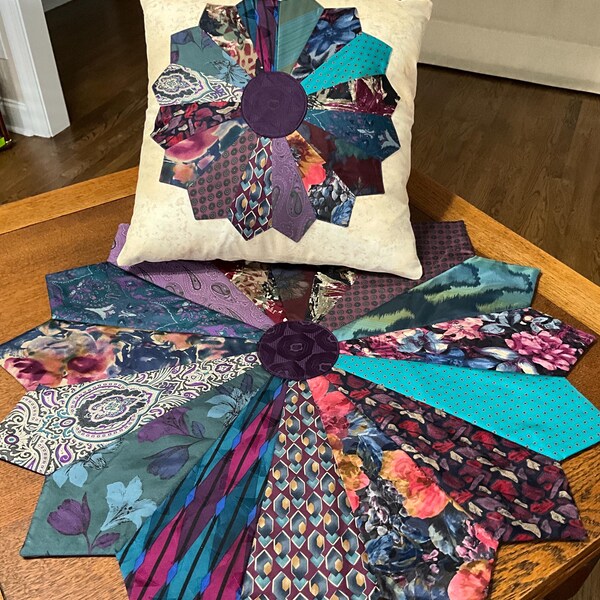 Memory Table Topper, Made From Ties or Shirts of Your Loved One, 29 ...