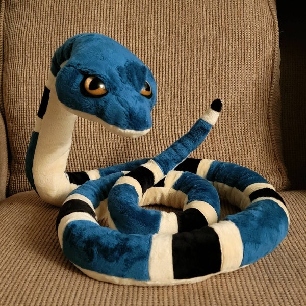 Sassy Serpent Snake Soft Toy Sewing Pattern and Tutorial Stuffed Animal ...