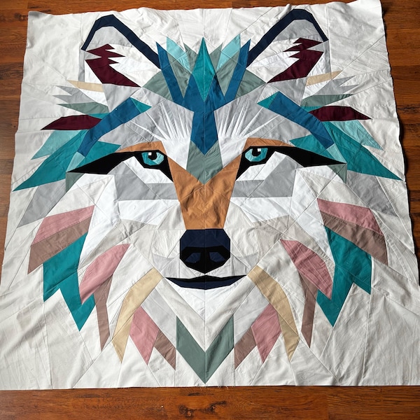 Elephant Quilt Pattern: Foundation Paper Piecing (FPP) - 30x30, 60x60 ...