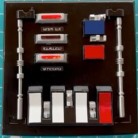 LED Chaser Knight Rider Light Follower Sequencer Scroller Strobe 16 ...