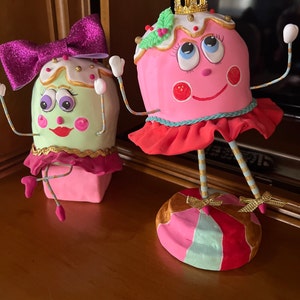 Glitzy Gumdrop Character, Christmas Decoration, Holiday Decor ...