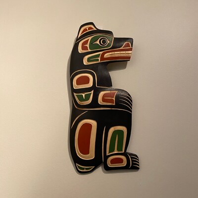 First Nations Corrine Hunt Recycled Glass Serving Tray Platter - Etsy