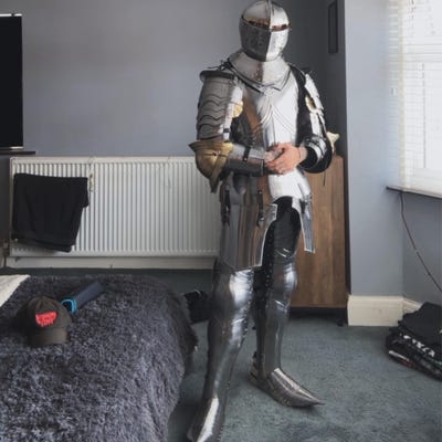 Medieval Cosplay Thor Armor Suit With Cuirass, Pauldrons,bracers,leg ...