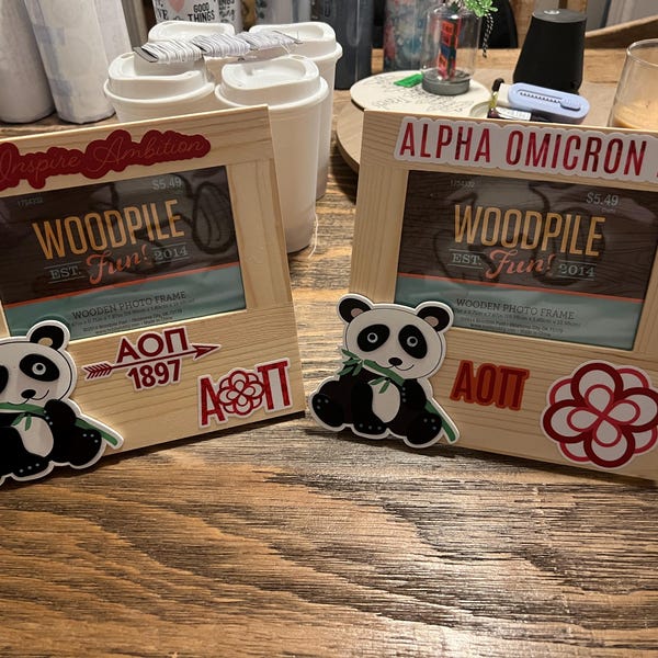 Omega Phi Alpha Decal Set (3 Matching Decals) | Ophia Bee and Greek ...