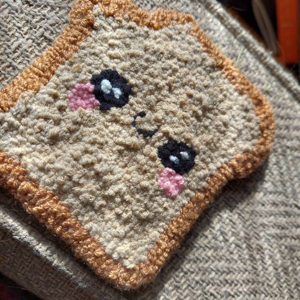 Punch Needle Coasters, Y2k Aesthetic Mug Rugs, Housewarming Gift, Pink ...