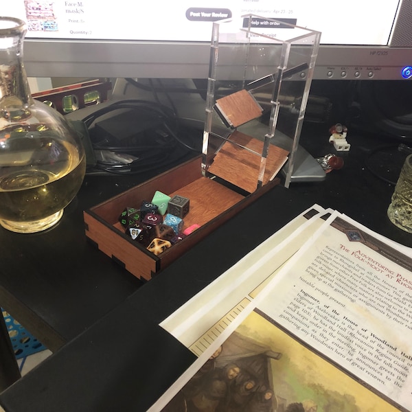 C4labs Drawbridge Dice Tower–classic~color Options | Dnd Dice Tower ...