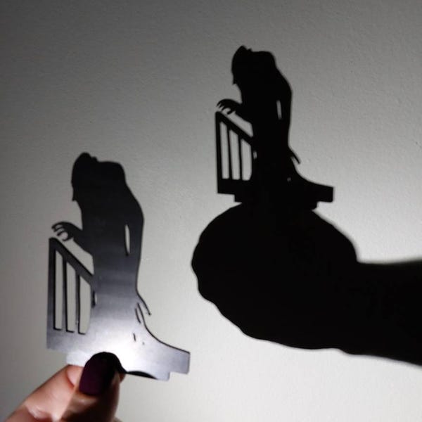 Nosferatu Tealight Shadow Caster - Halloween Tea Light Holder - 3D ...