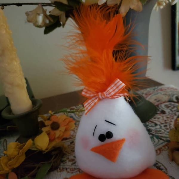 Baby Chick Egg Shaped | Tiered Tray Decor | Home Decor | Shelf Sitter ...