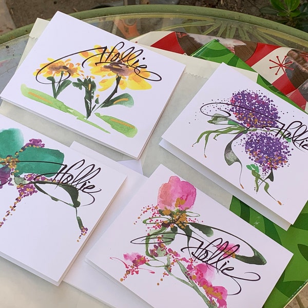 5 ASSORTED DESIGNS PERSONALIZED - Etsy