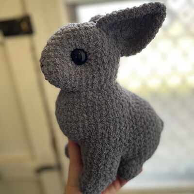 Crochet Pattern Realistic Mini Bunny Rabbit Amigurumi English PDF ...