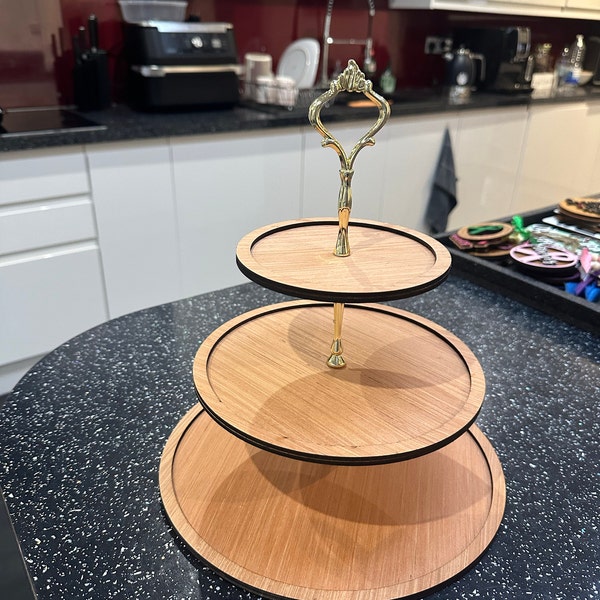 Tiered Tray SVG Bundle, Tiered Trays SVG Cut File, Laser Cut Tiered ...