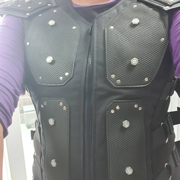 Industrial Madmax Cosplay Rubber With Metal Bolts Body Armour With ...
