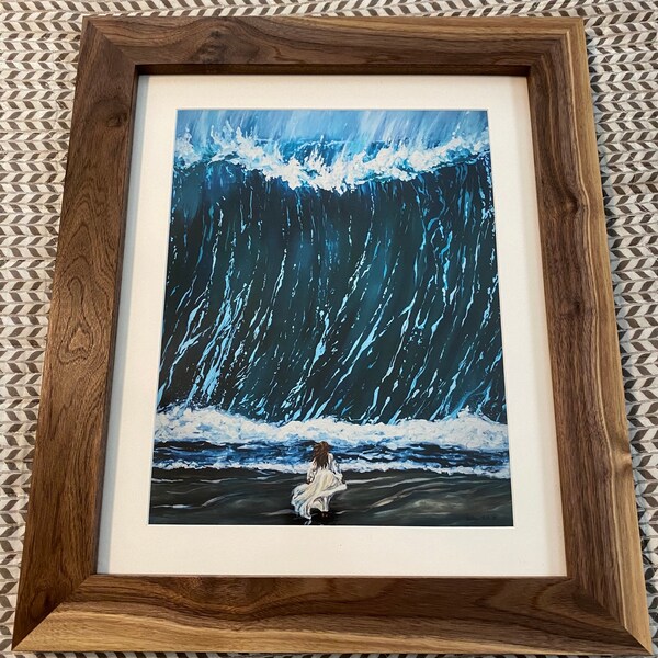 Wood Picture Frame / Custom Wood Frame / Fine Art Printing & Framing ...