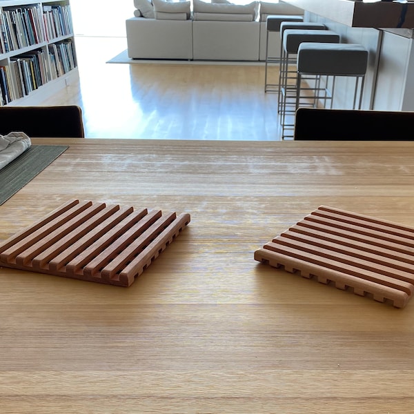 Cherry Trivet, Large Cherry Wooden Trivet - Etsy