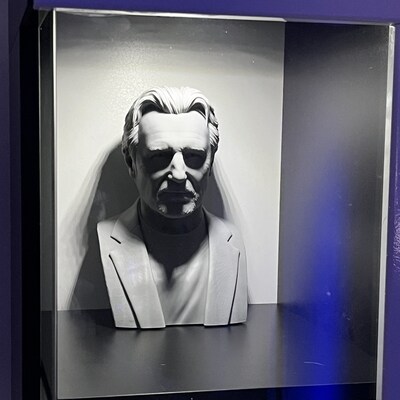 Gorilla Bust Sculpture, Paintable Animal for Room Decoration Art Statue ...