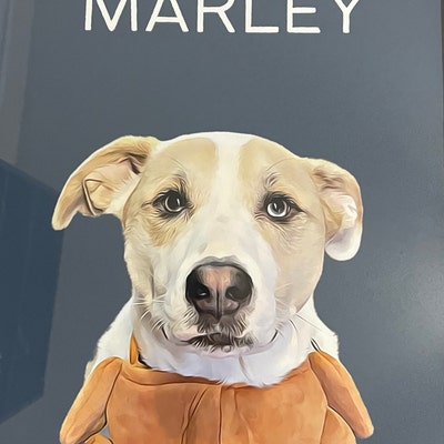 Custom Wrapping Paper Using Pet Photo Personalized Dog - Etsy