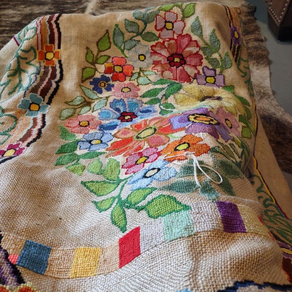 14 Count Gridded Aida Cloth - White Aida With Removable Grid Lines ...