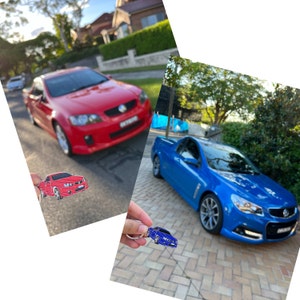 Holden Commodore VY SS UTE Keychain - Etsy